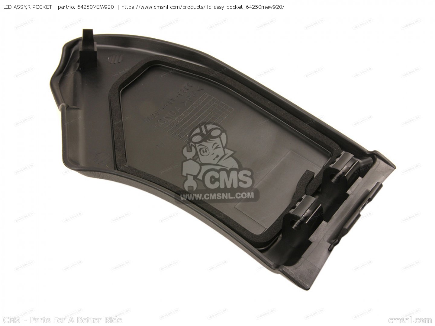 64250MEW920: Lid Assy,r Pocket Honda - buy the 64250-MEW-920 at CMSNL