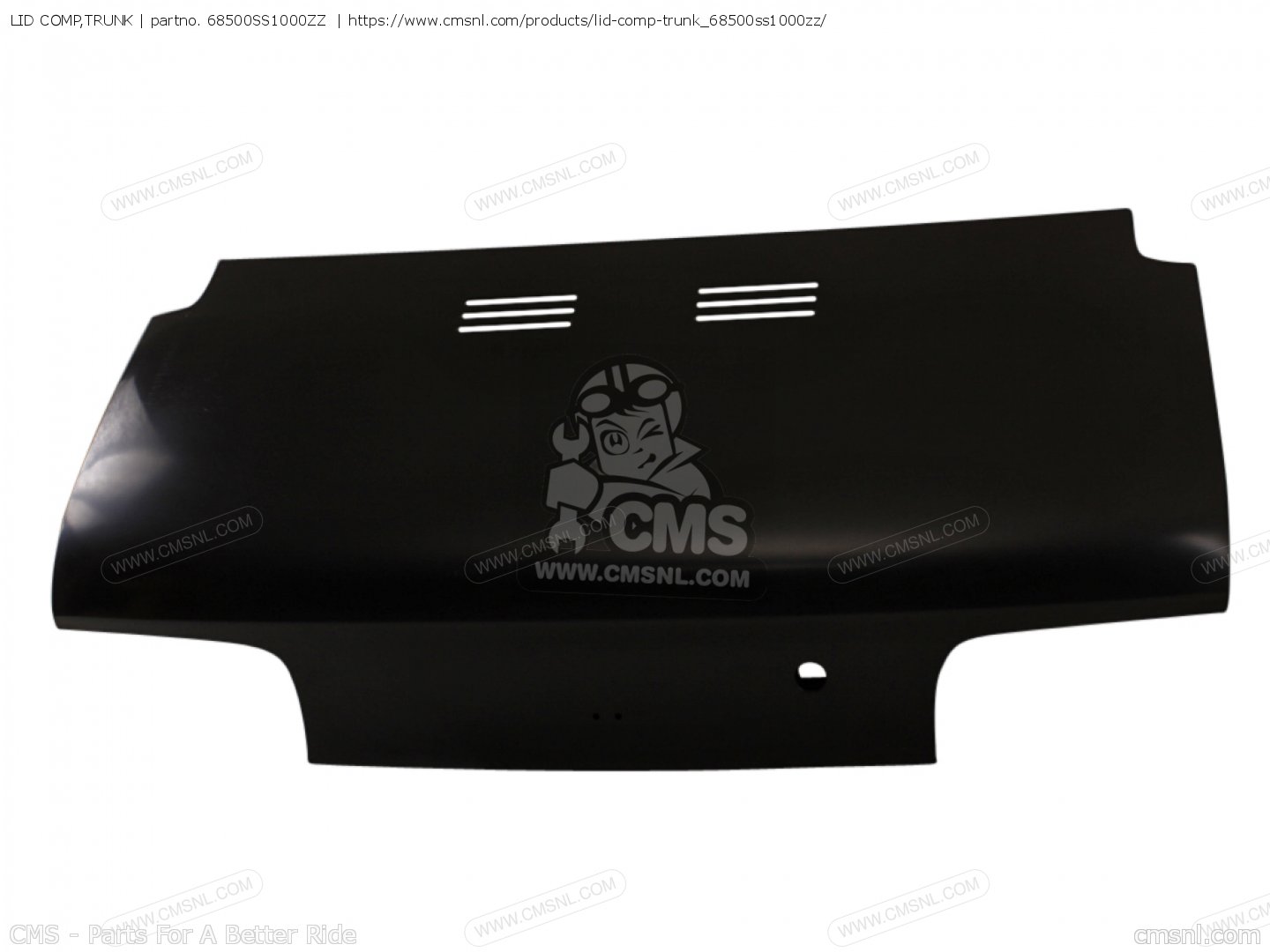 68500SS1000ZZ: LID COMP,TRUNK Honda - buy the 68500-SS1-000ZZ at CMSNL