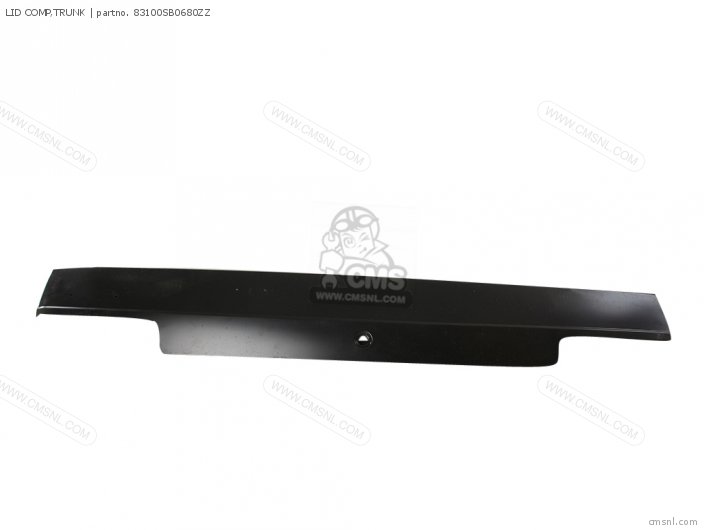 83100SB0680ZZ: Lid Comp,trunk Honda - buy the 83100-SB0-680ZZ at CMSNL