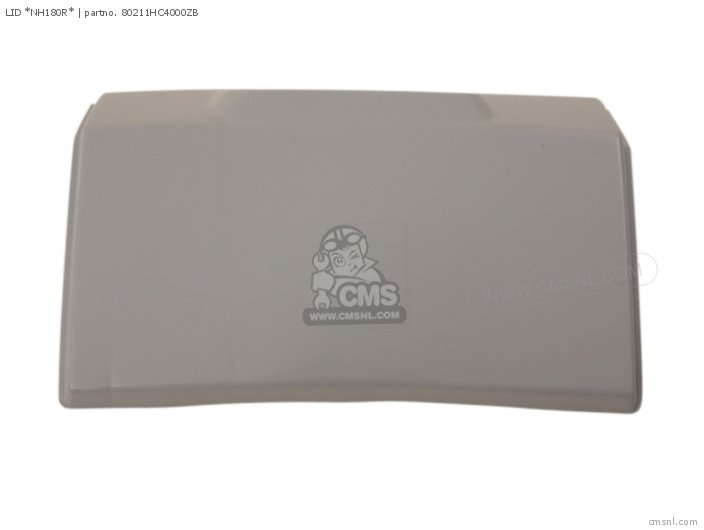 80211HC4000ZB: Lid *nh180r* Honda - buy the 80211-HC4-000ZB at CMSNL