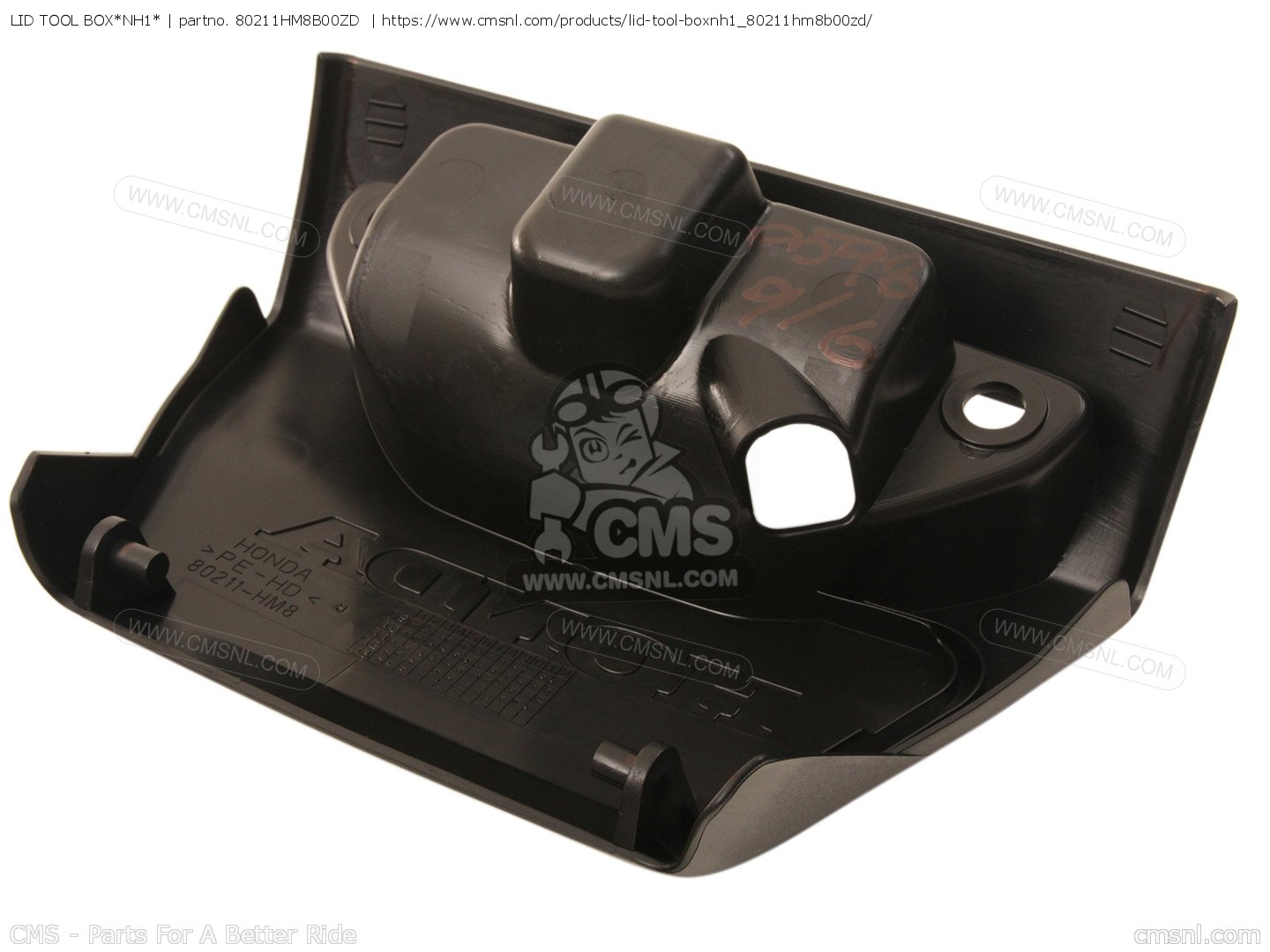 80211HM8B00ZD: LID TOOL BOX*NH1* Honda - buy the 80211-HM8-B00ZD at CMSNL
