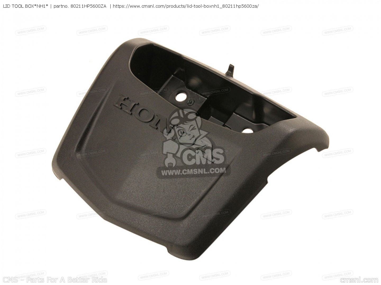 80211HP5600ZA: LID TOOL BOX*NH1* Honda - buy the 80211-HP5-600ZA at CMSNL