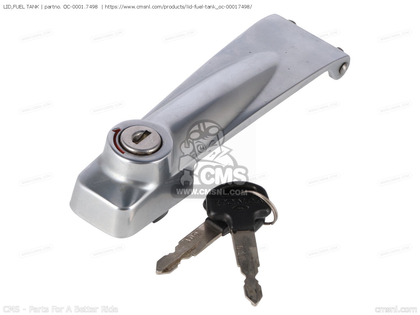 OC-0001-7498: LID,FUEL TANK Honda - buy the 17530-443-611 at CMSNL