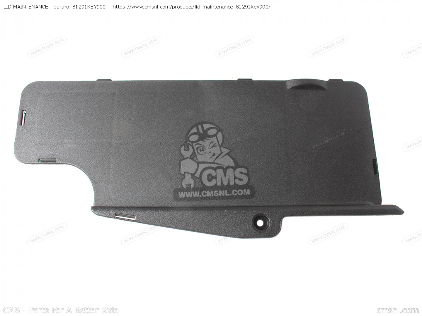 81291KEY900: Lid,maintenance Honda - buy the 81291-KEY-900 at CMSNL