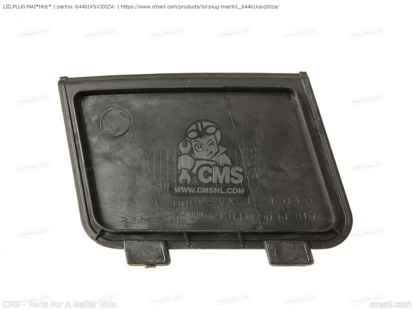 64461KSVJ00ZA: LID,PLUG MAI*NH1* Honda - buy the 64461-KSV-J00ZA at CMSNL
