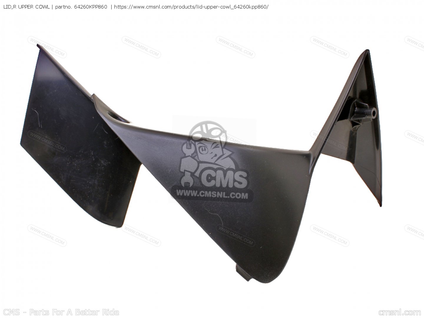 64260KPP860: Lid,r Upper Cowl Honda - buy the 64260-KPP-860 at CMSNL