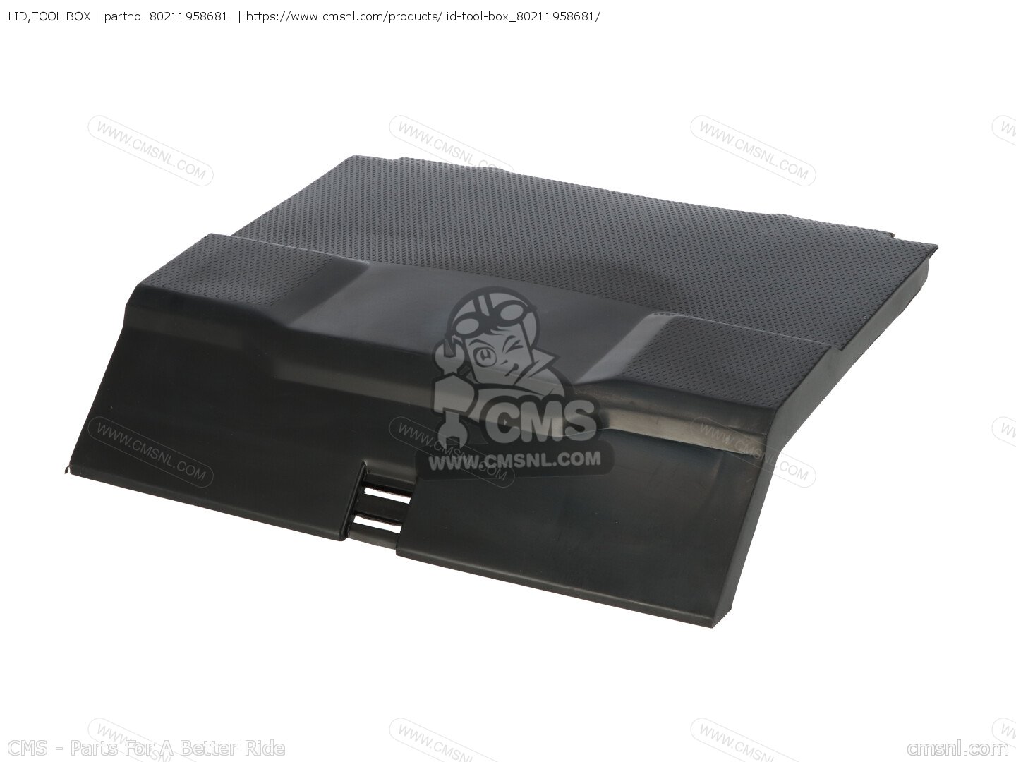 80211958681: LID,TOOL BOX Honda - buy the 80211-958-681 at CMSNL