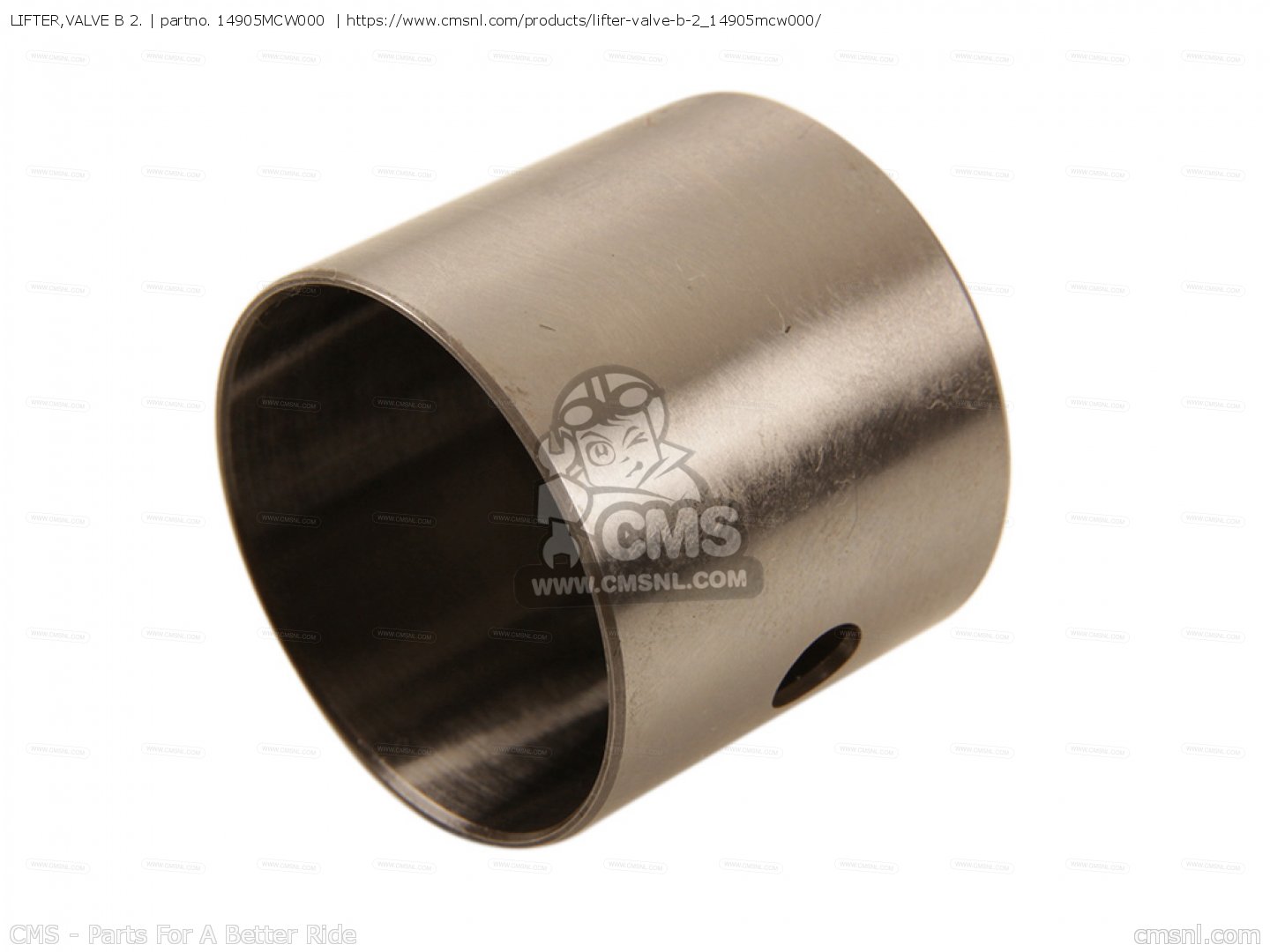 14905MCW000: LIFTER,VALVE B 2. Honda - buy the 14905-MCW-000 at CMSNL