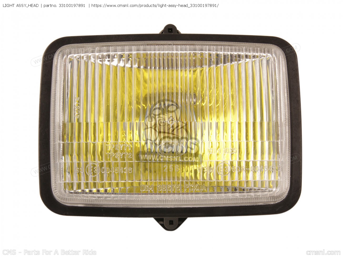33100197891: Light Assy.,head Honda - buy the 33100-197-891 at CMSNL