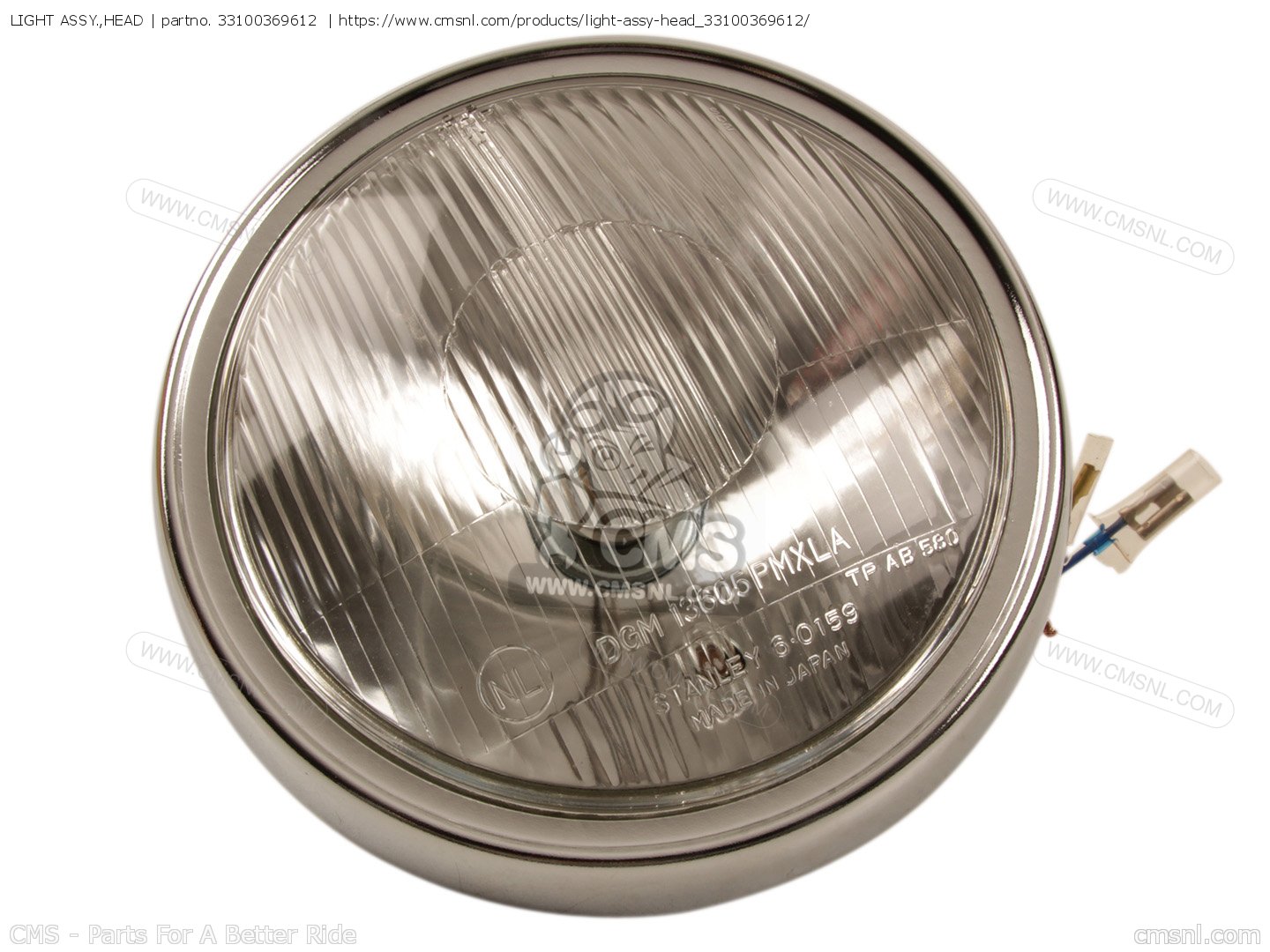 LIGHT ASSY.,HEAD for CB400F EUROPEAN DIRECT SALES - order at CMSNL