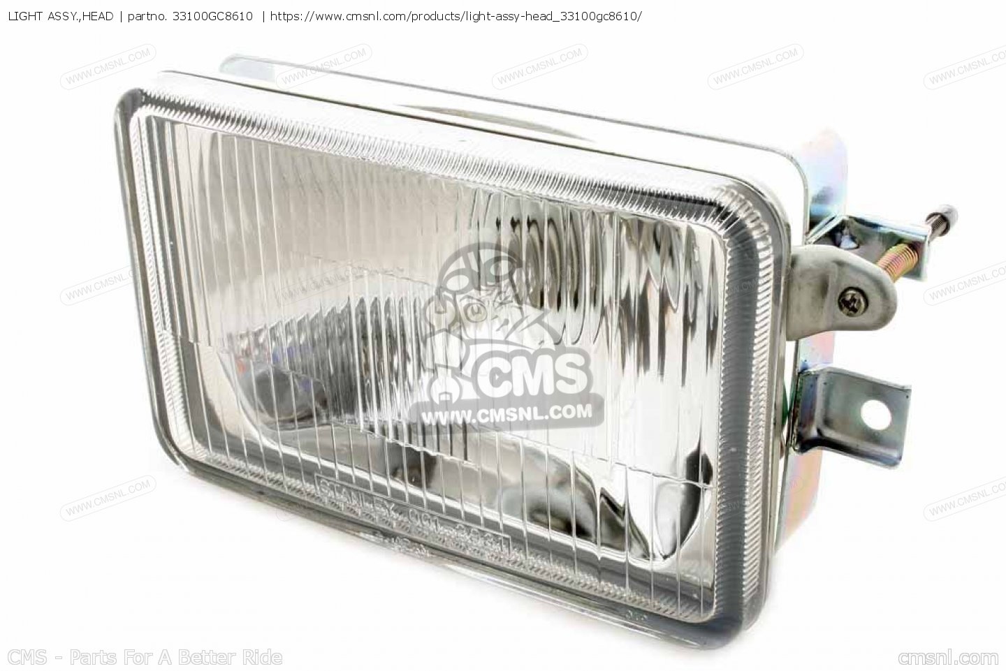 33100GC8610: Light Assy.,head Honda - buy the 33100-GC8-610 at CMSNL