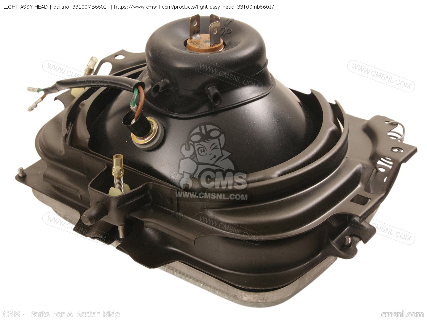 33100MB6601: LIGHT ASSY HEAD Honda - buy the 33100-MB6-601 at CMSNL