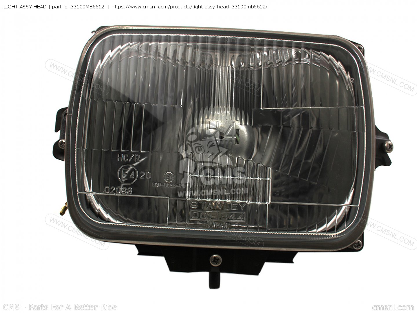 33100MB6612: Light Assy Head Honda - buy the 33100-MB6-612 at CMSNL