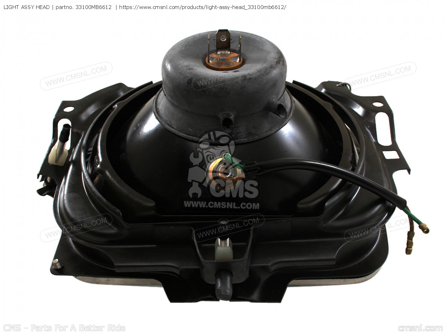 33100MB6612: Light Assy Head Honda - buy the 33100-MB6-612 at CMSNL