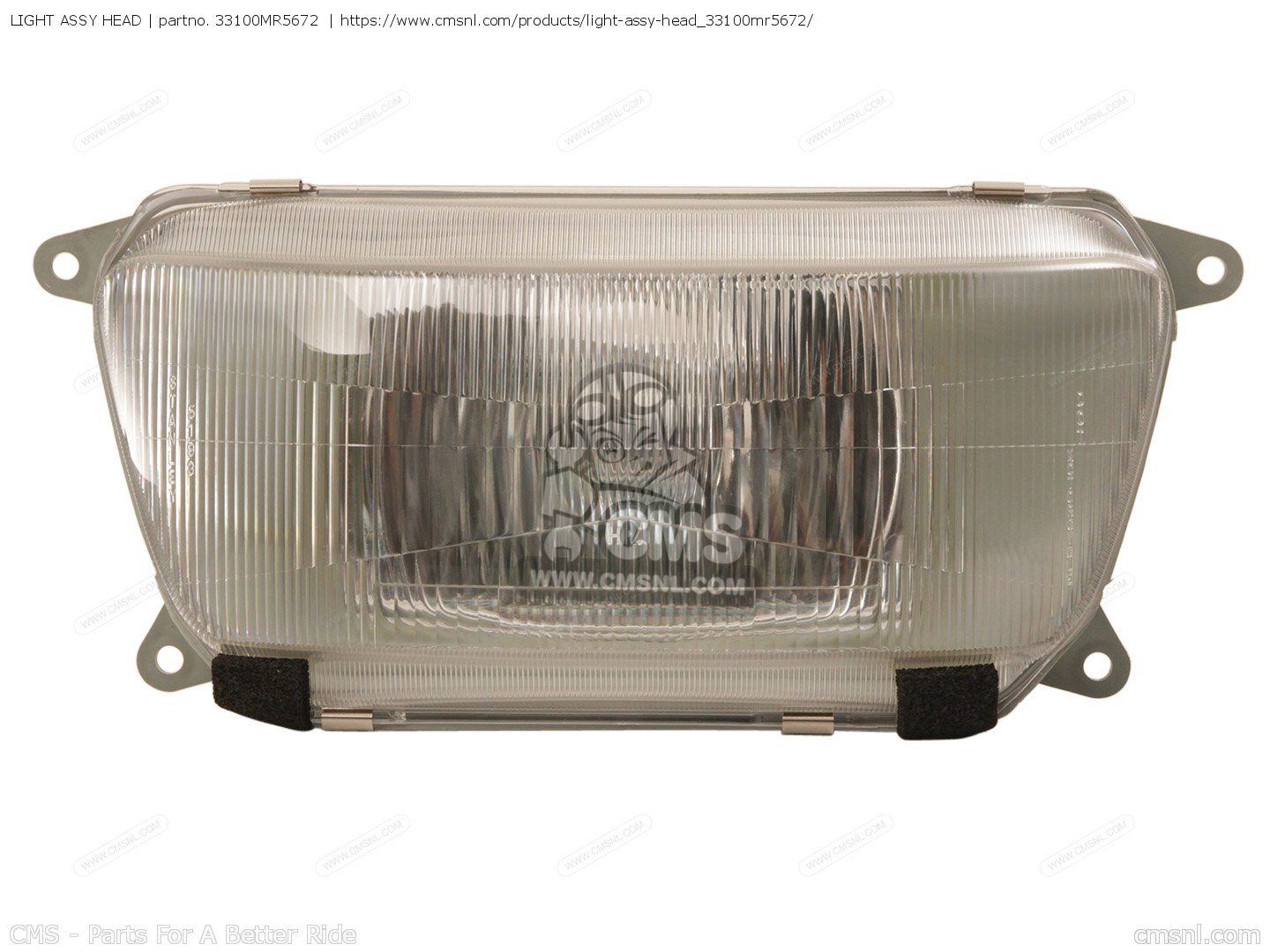 33100MR5672: Light Assy Head Honda - buy the 33100-MR5-672 at CMSNL