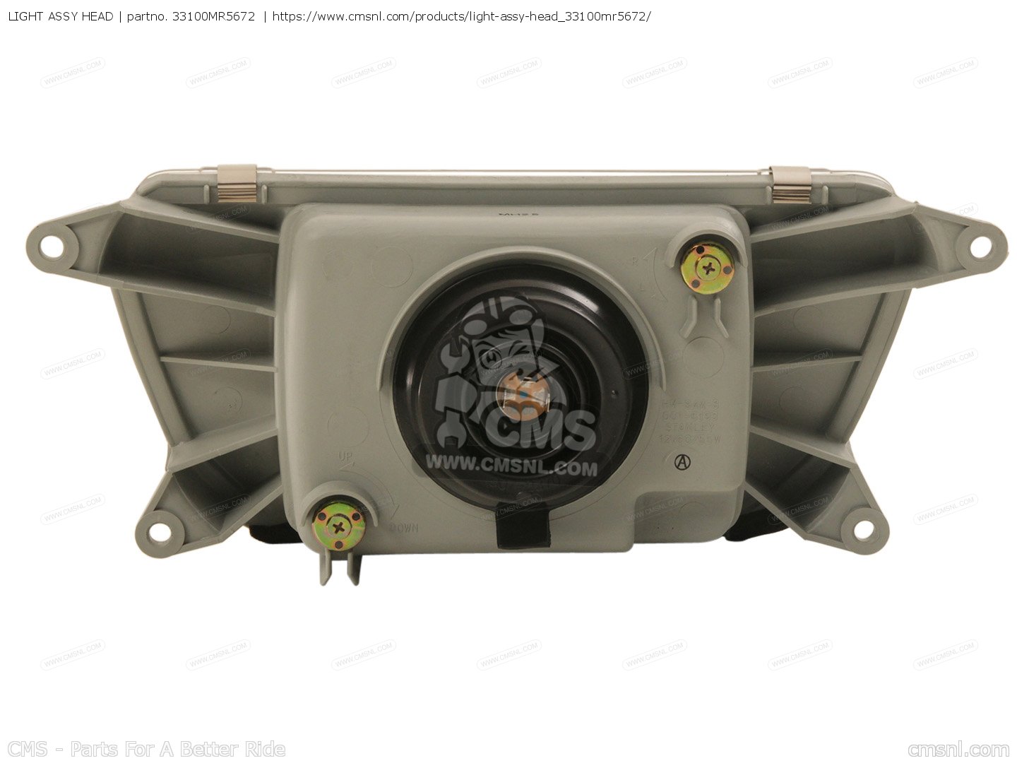 33100MR5672: Light Assy Head Honda - buy the 33100-MR5-672 at CMSNL