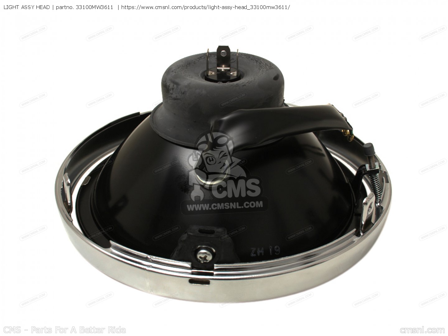 33100MW3611: LIGHT ASSY HEAD Honda - buy the 33100-MW3-611 at CMSNL