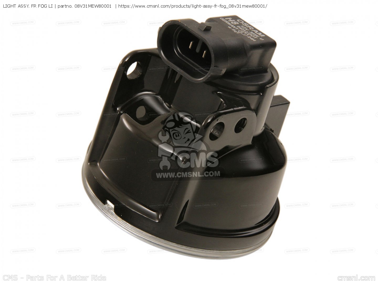 LIGHT ASSY, FR FOG L for NT700V 2006 (6) AUSTRALIA - order at CMSNL