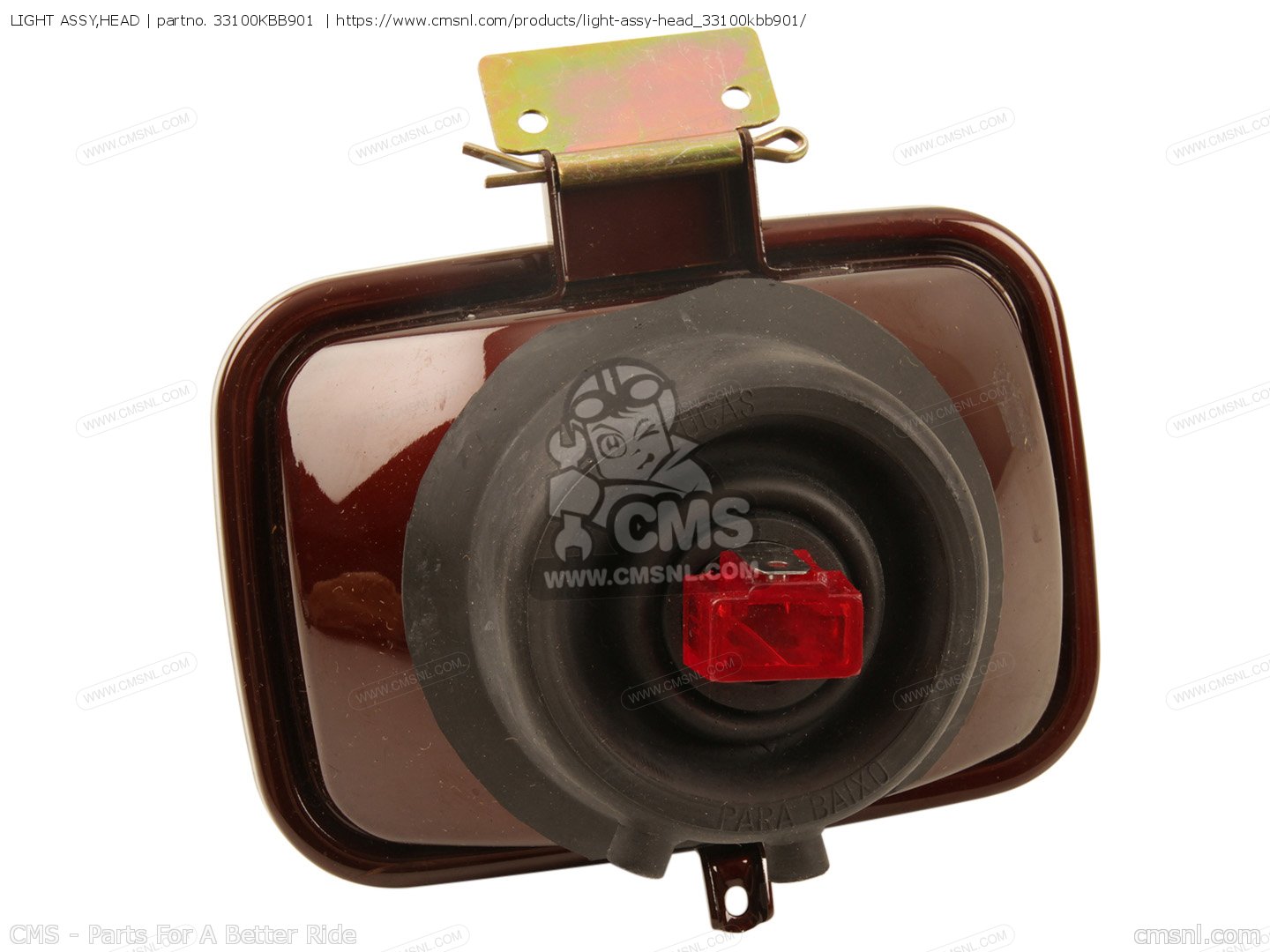 33100KBB901: Light Assy,head Honda - buy the 33100-KBB-901 at CMSNL