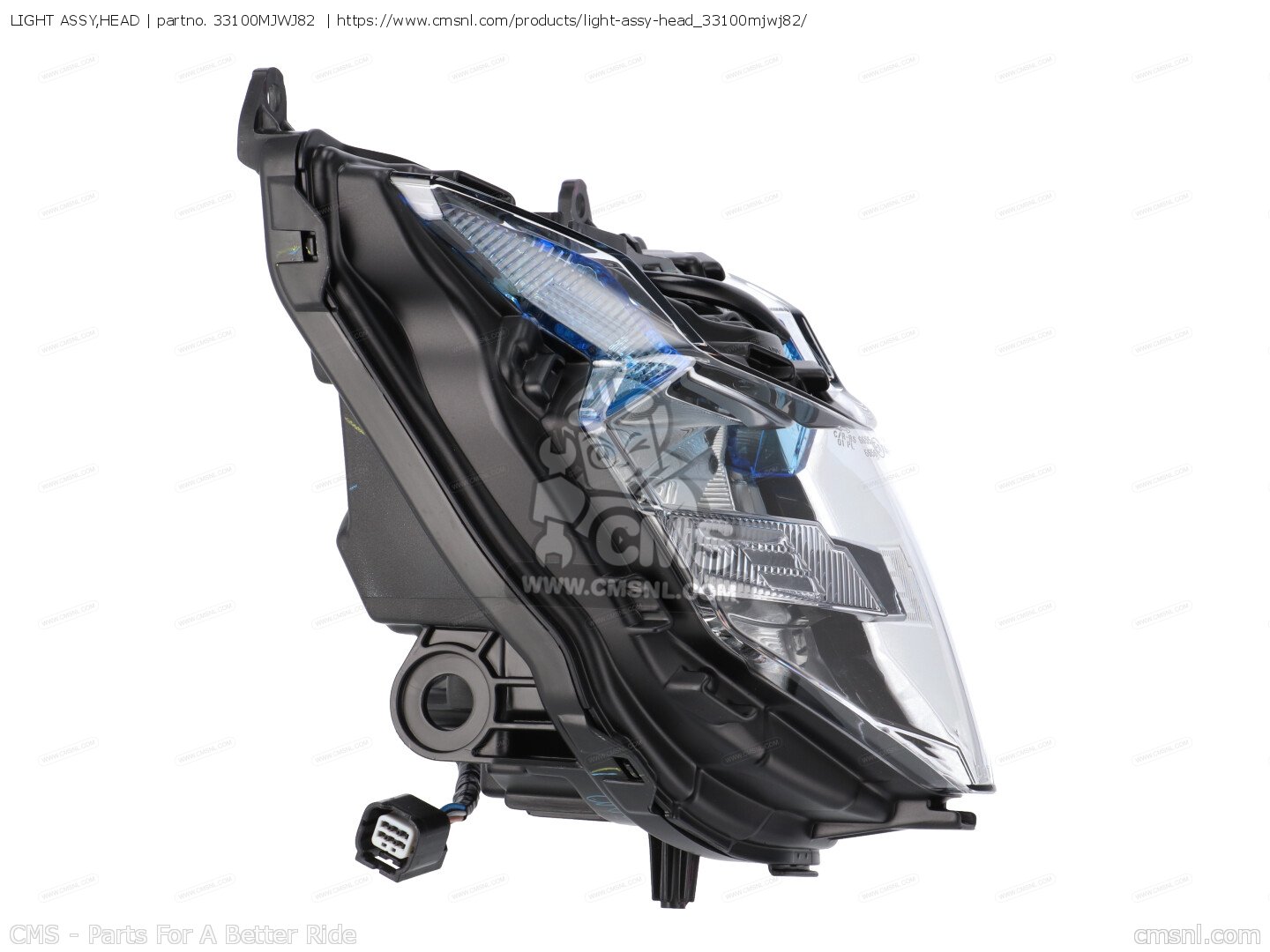 33100MJWJ82: Light Assy,head Honda - buy the 33100-MJW-J82 at CMSNL