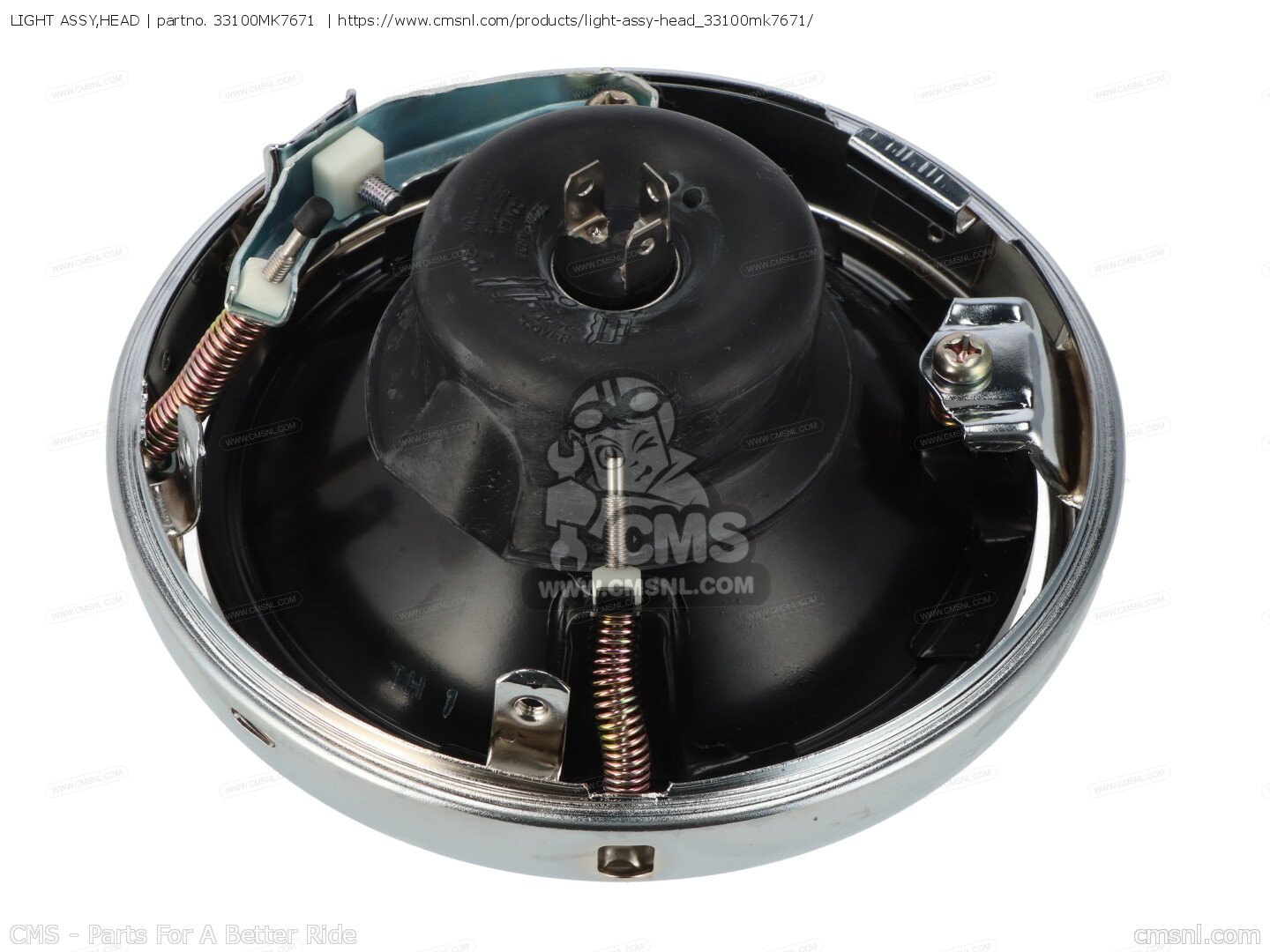 33100MK7671: LIGHT ASSY,HEAD Honda - buy the 33100-MK7-671 at CMSNL