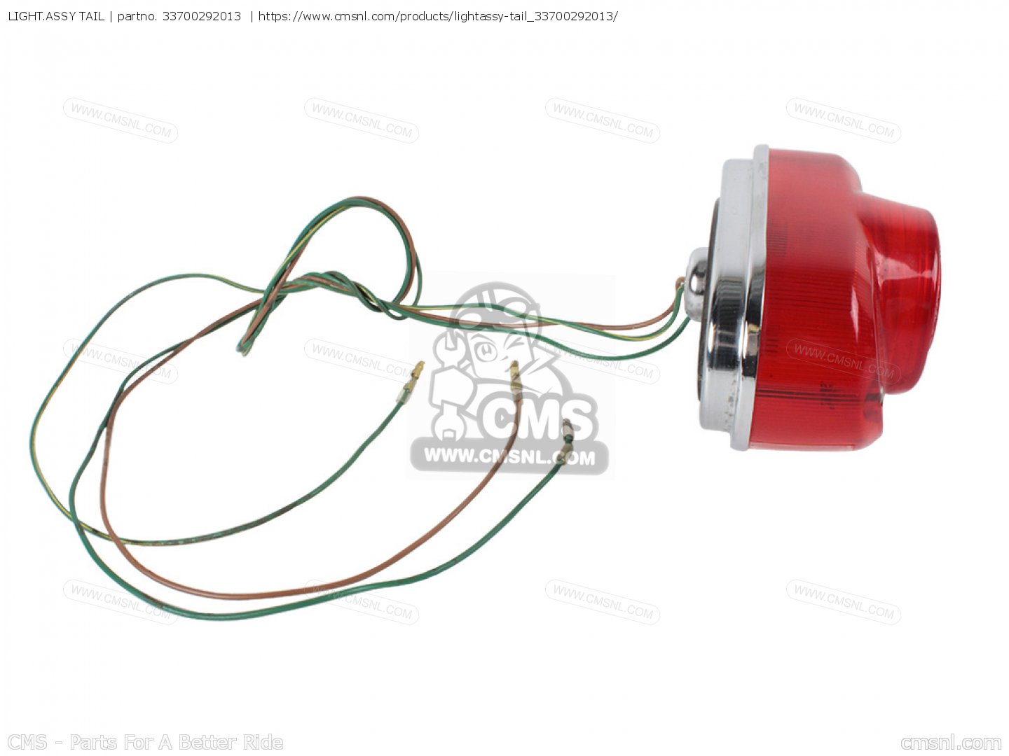 LIGHT.ASSY TAIL for Honda - order at CMSNL