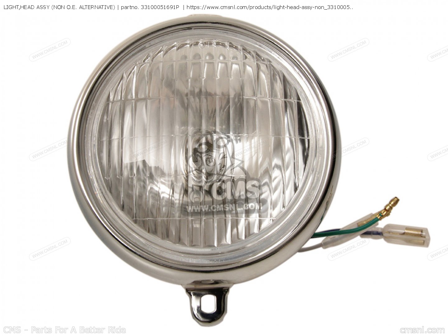 33100051691P: Light,head Assy Honda - buy the 33100-051-691P at CMSNL