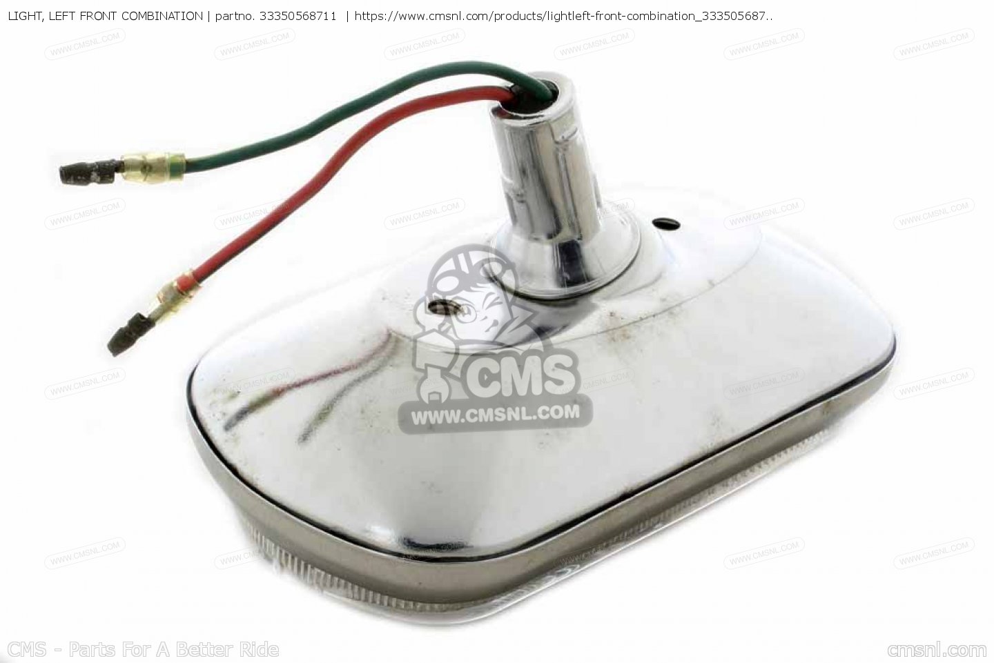 33350568711: Light, Left Front Combination Honda - buy the 33350-568 ...