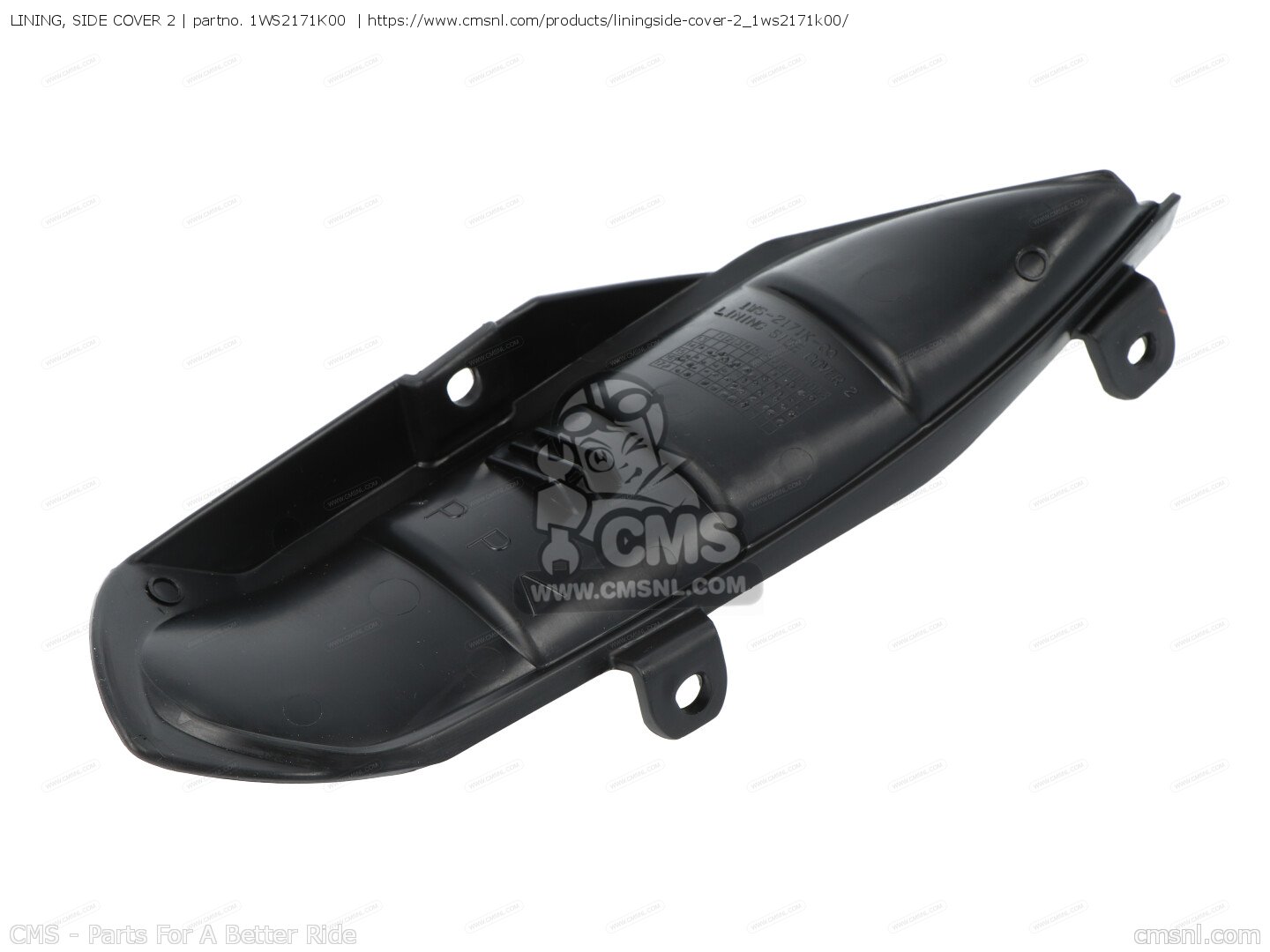 1WS2171K00: Lining, Side Cover 2 Yamaha - buy the 1WS-2171K-00-00 at CMSNL