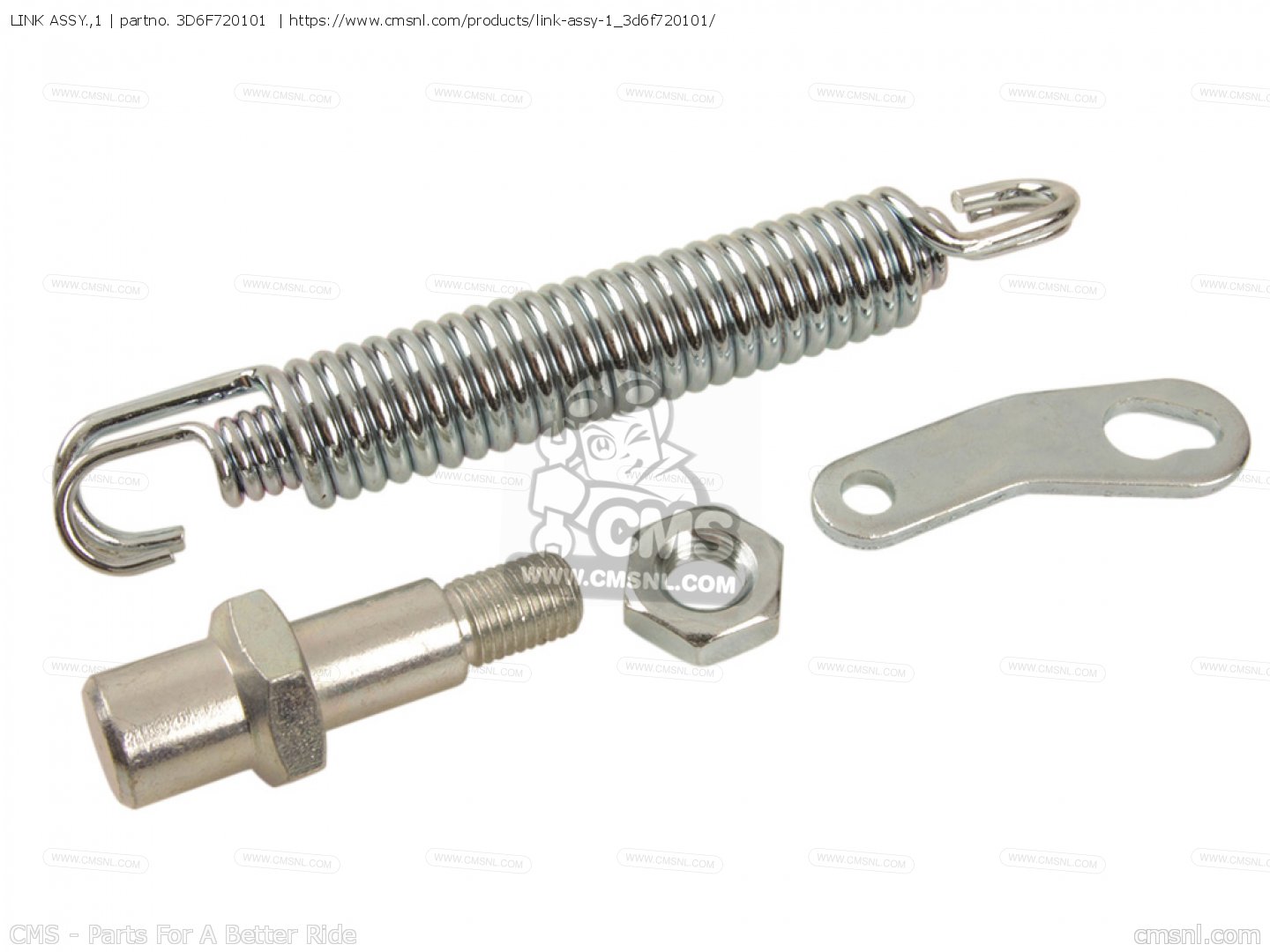 LINK ASSY.,1 for XT125R 2006 3D63 EUROPE 1E3D6-300E1 - order at CMSNL