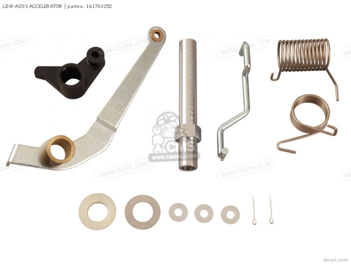 161701052: Link-assy,accelerator Kawasaki - buy the 16170-1052 at CMSNL