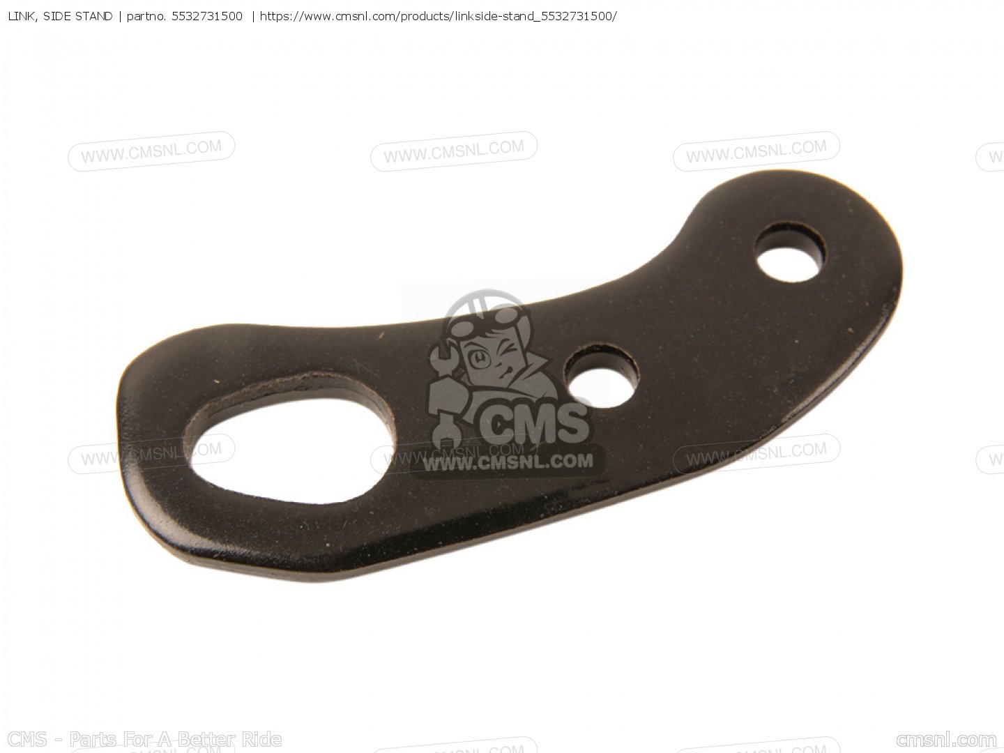 5532731500: LINK, SIDE STAND Yamaha - buy the 553-27315-00-00 at CMSNL