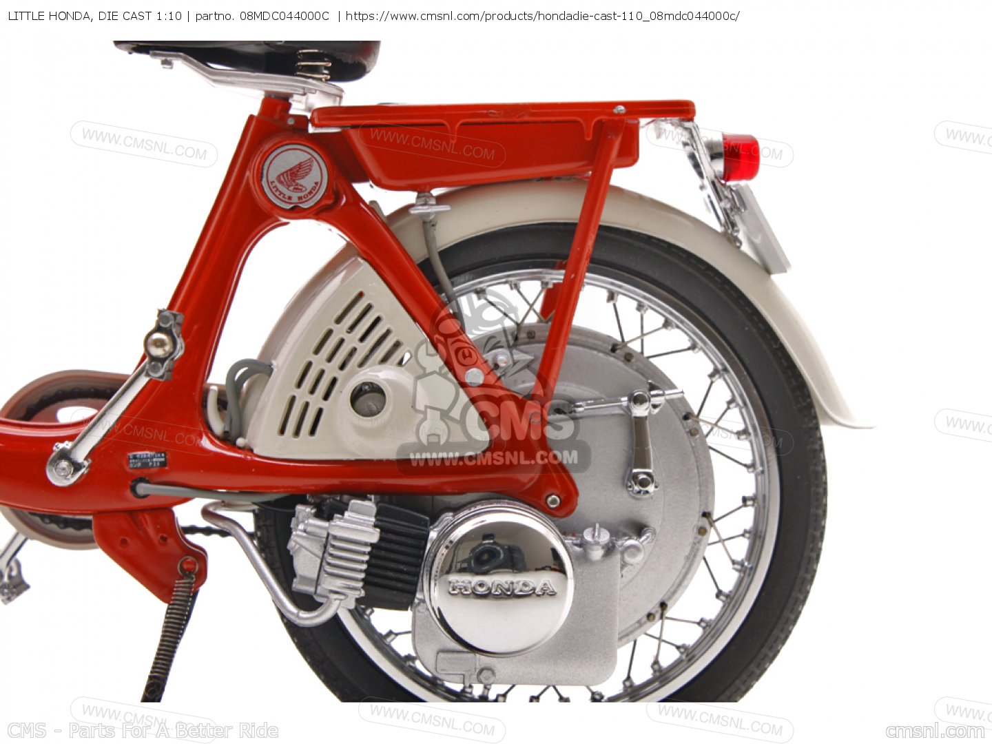 08MDC044000C: Little Honda P25/p50, Die Cast 1:10 Honda - buy the 08MDC ...