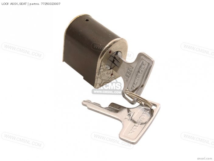 LOCK ASSY.,SEAT for CB500K0 FOUR 1971 USA - order at CMSNL