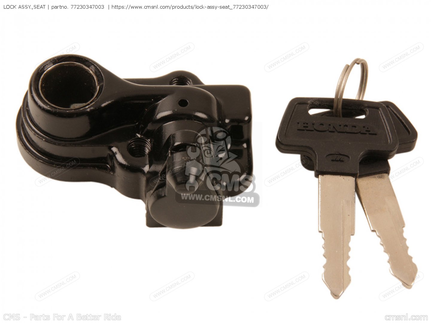LOCK ASSY.,SEAT for Honda - order at CMSNL