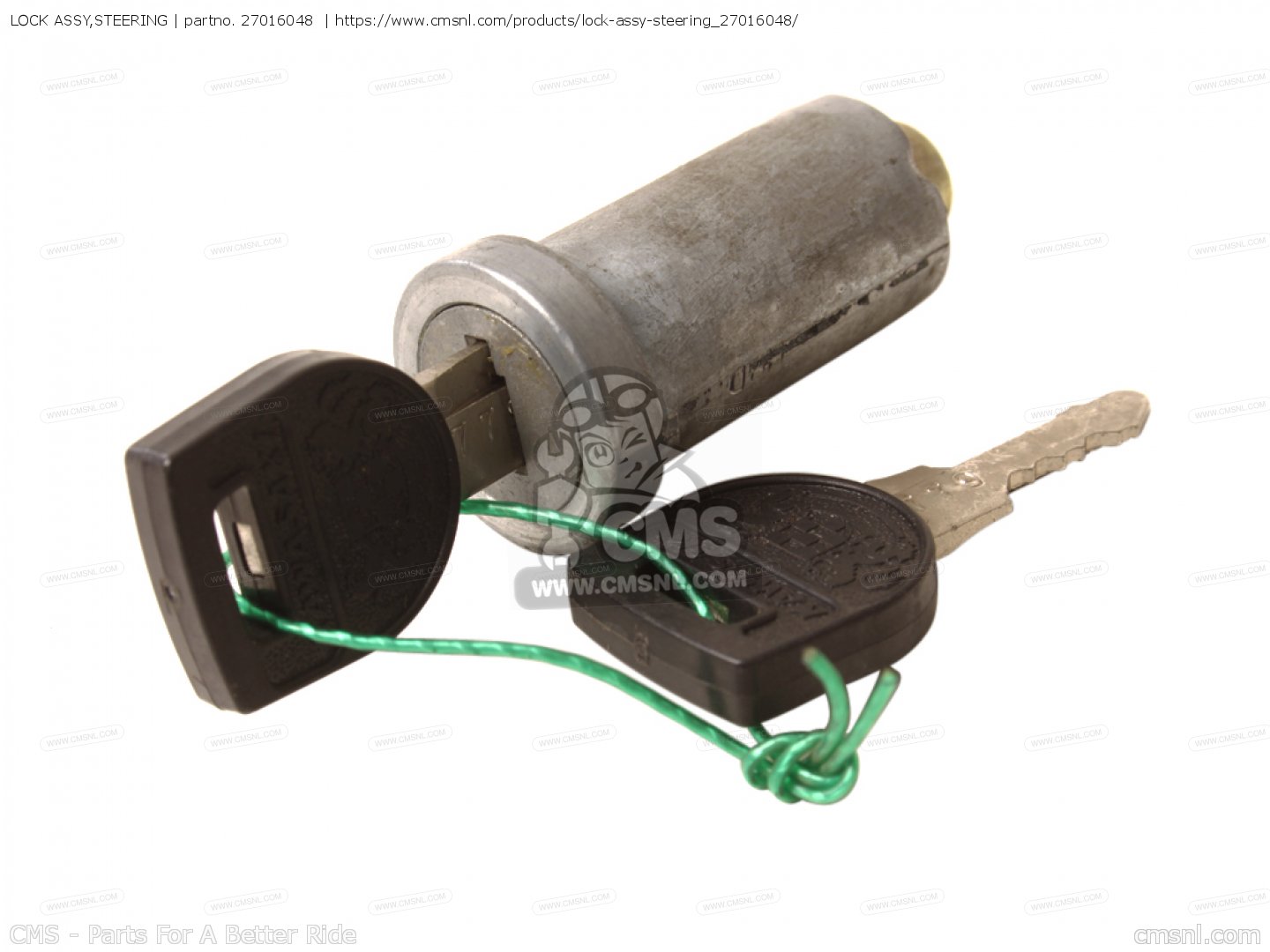 LOCK ASSY,STEERING for KZ900A4 1976 USA CANADA - order at CMSNL