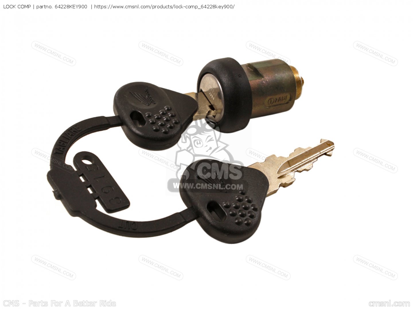 64228KEY900: Lock Comp Honda - buy the 64228-KEY-900 at CMSNL
