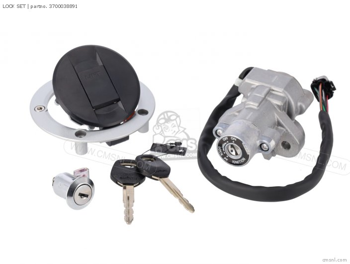 3700038891: LOCK SET Suzuki - buy the 37000-38891 at CMSNL