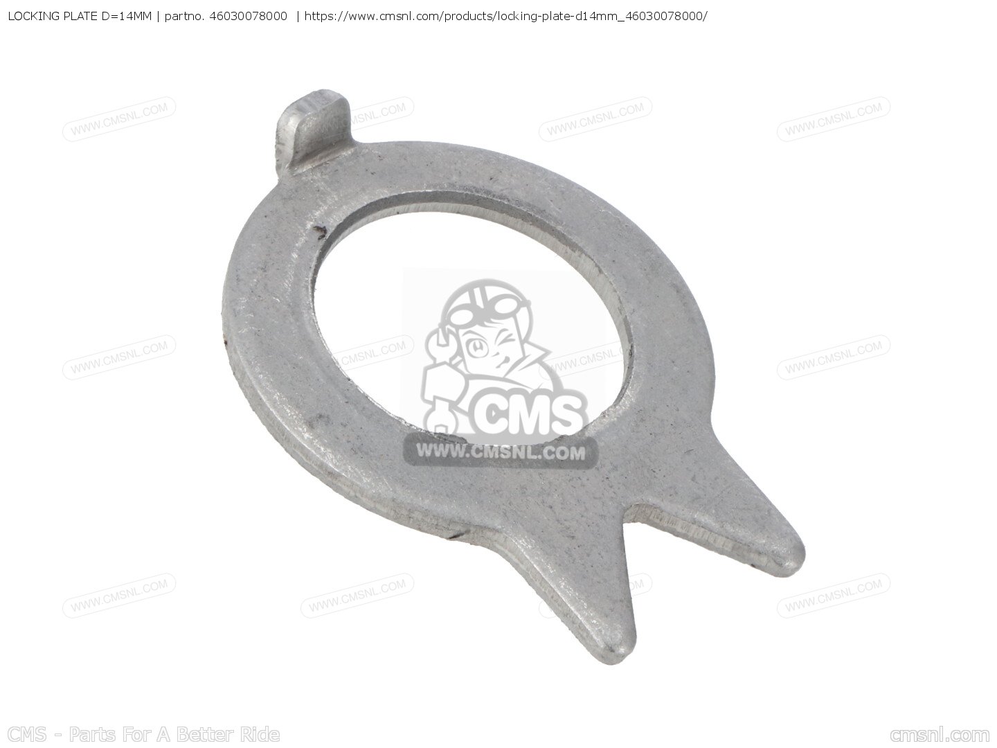 46030078000: LOCKING PLATE D=14MM KTM - buy the 46030078000 at CMSNL