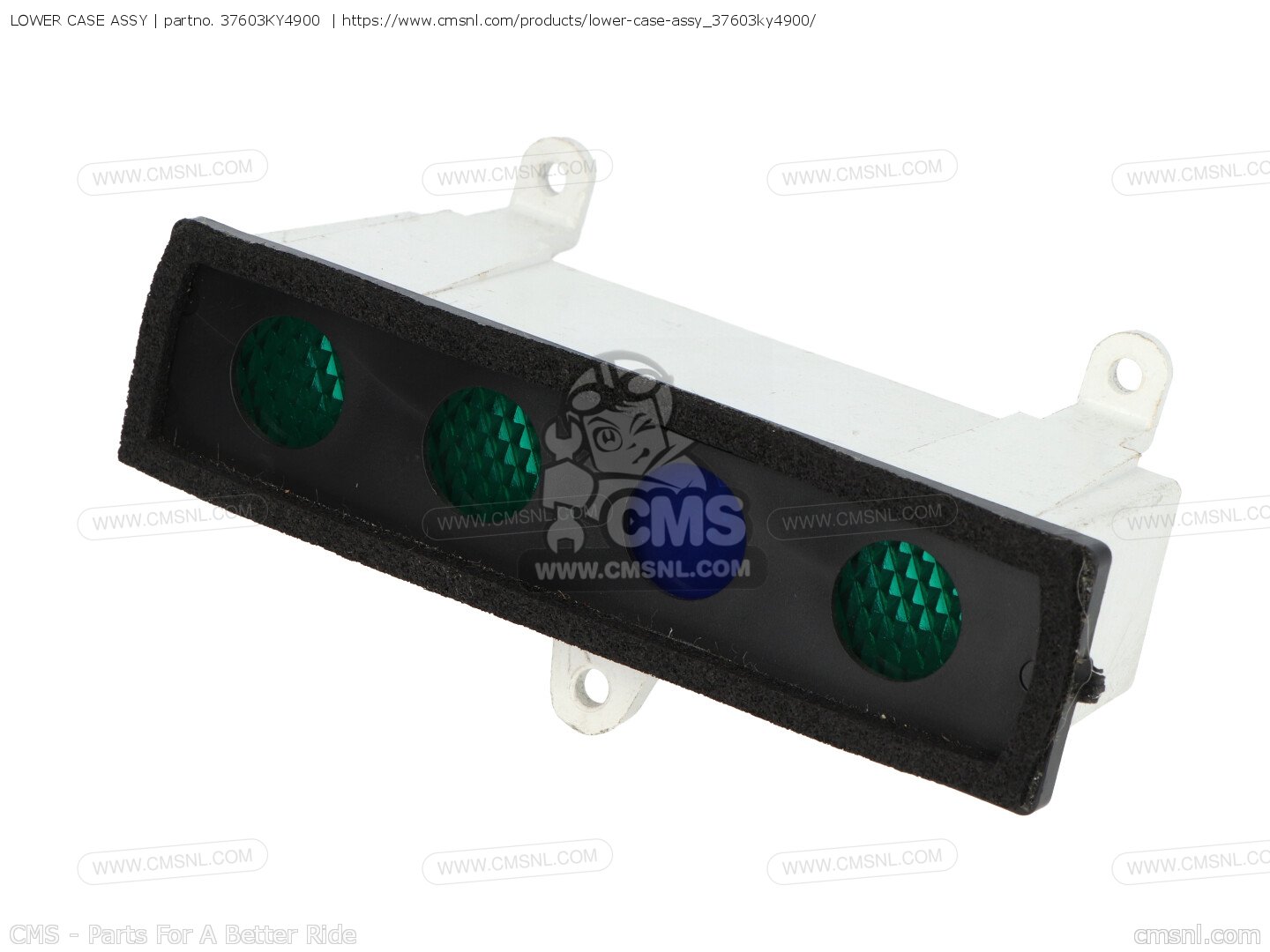 37603KY4900: LOWER CASE ASSY Honda - buy the 37603-KY4-900 at CMSNL