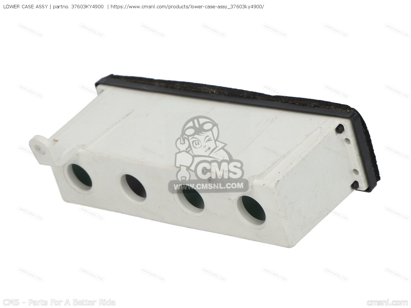 37603KY4900: LOWER CASE ASSY Honda - buy the 37603-KY4-900 at CMSNL