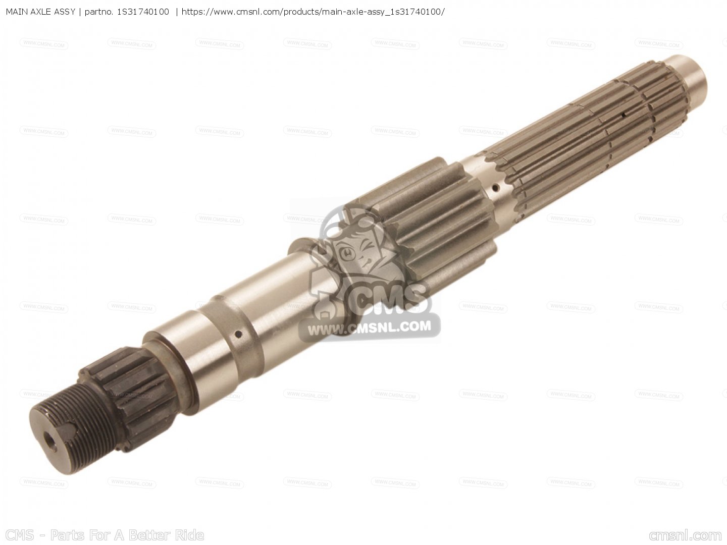 1S31740100: Main Axle Assy Yamaha - buy the 1S3-17401-00-00 at CMSNL