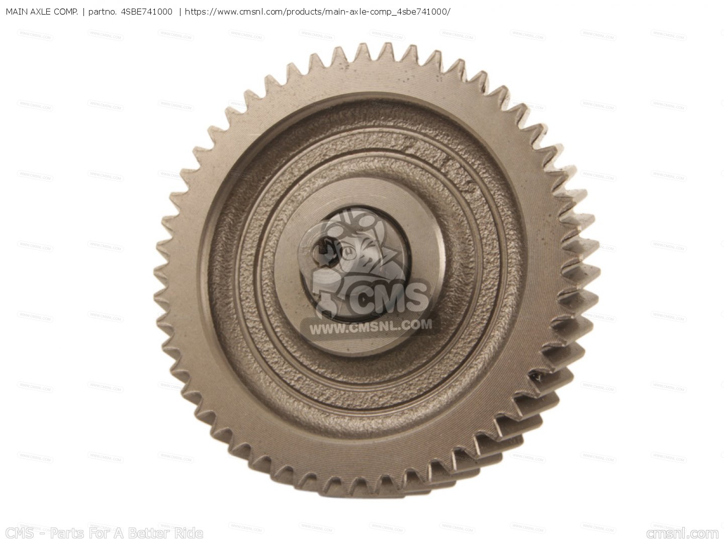MAIN AXLE COMP. for Yamaha - order at CMSNL