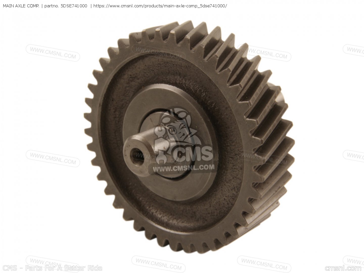 MAIN AXLE COMP. for Yamaha - order at CMSNL