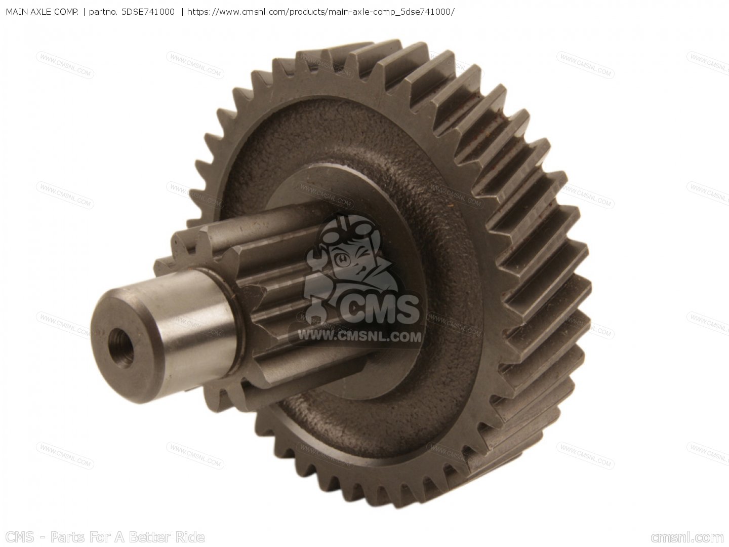 MAIN AXLE COMP. for Yamaha - order at CMSNL