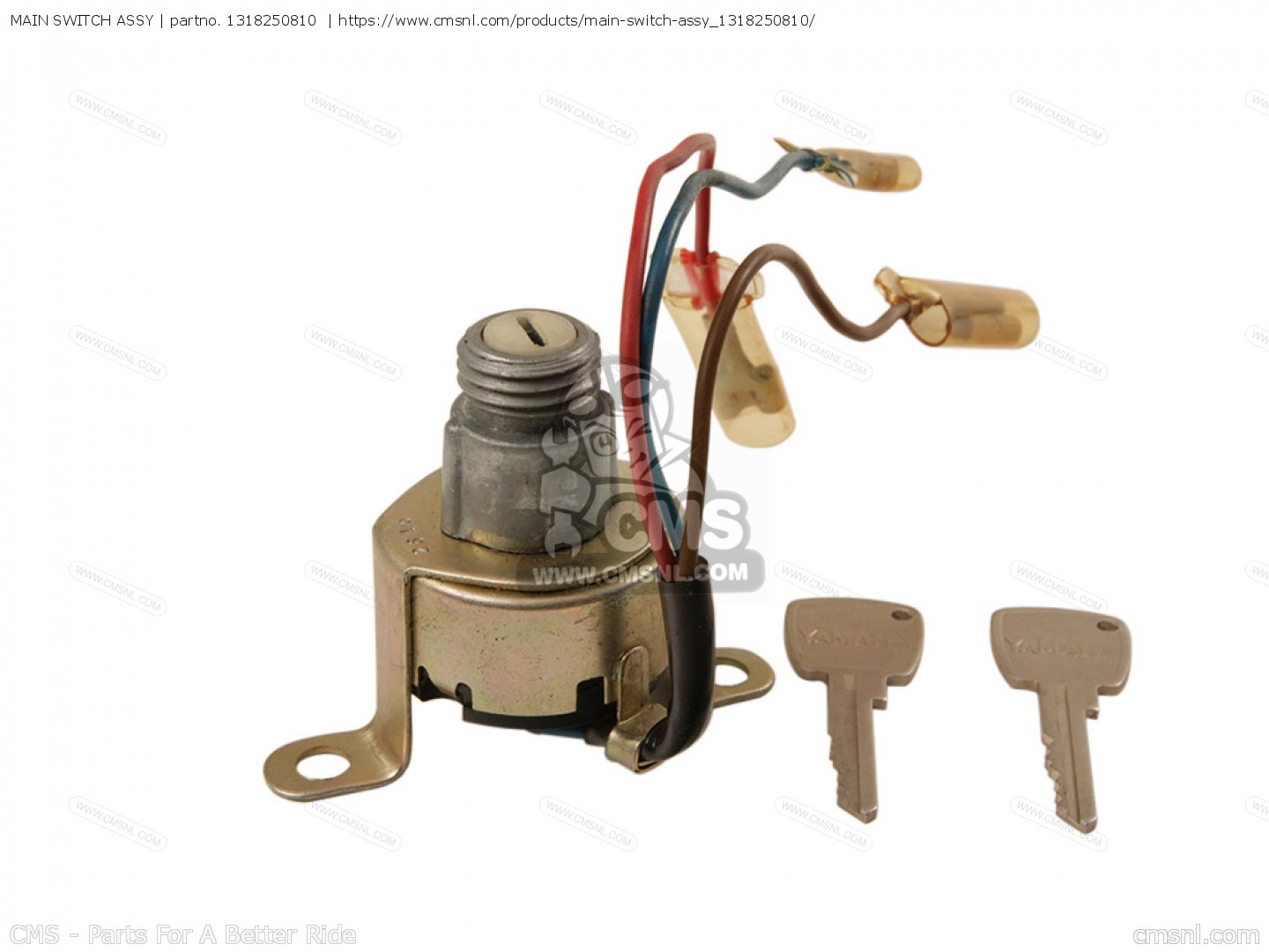 MAIN SWITCH ASSY for Yamaha - order at CMSNL