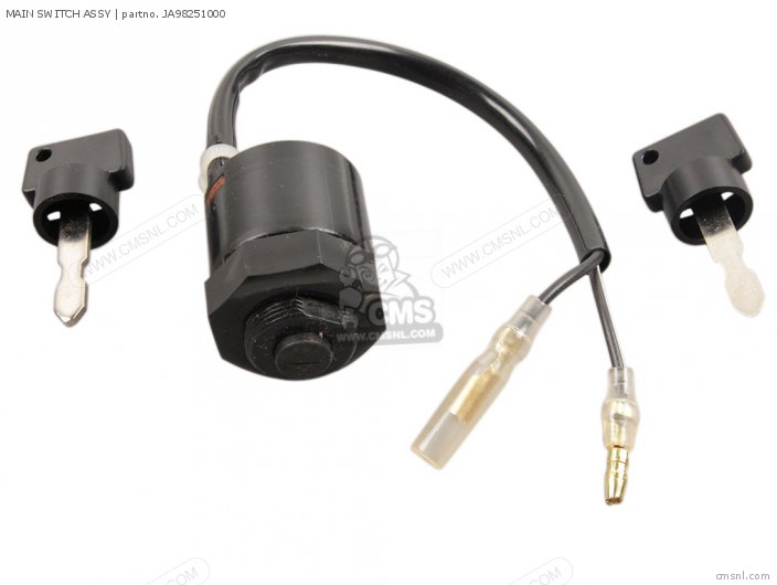 JA98251000: MAIN SWITCH ASSY Yamaha - buy the JA9-82510-00-00 at CMSNL