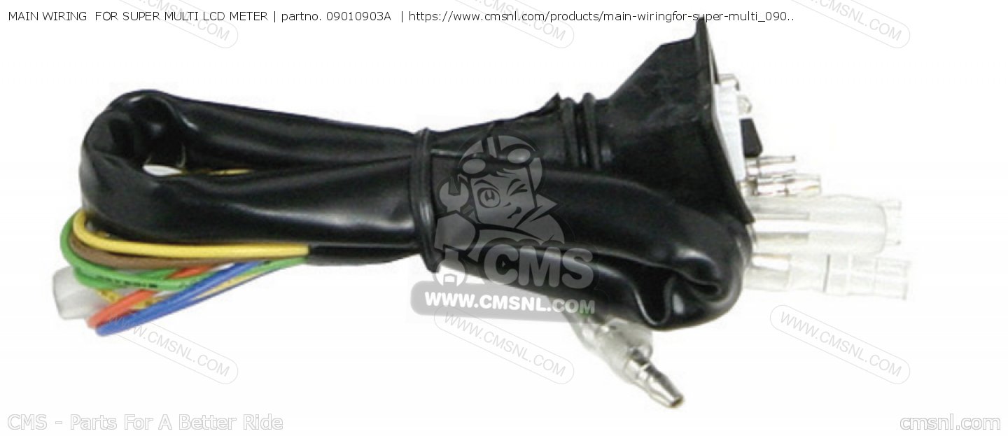 09010903A: Main Wiring For Super Multi Lcd Meter Takegawa - buy the 09 ...