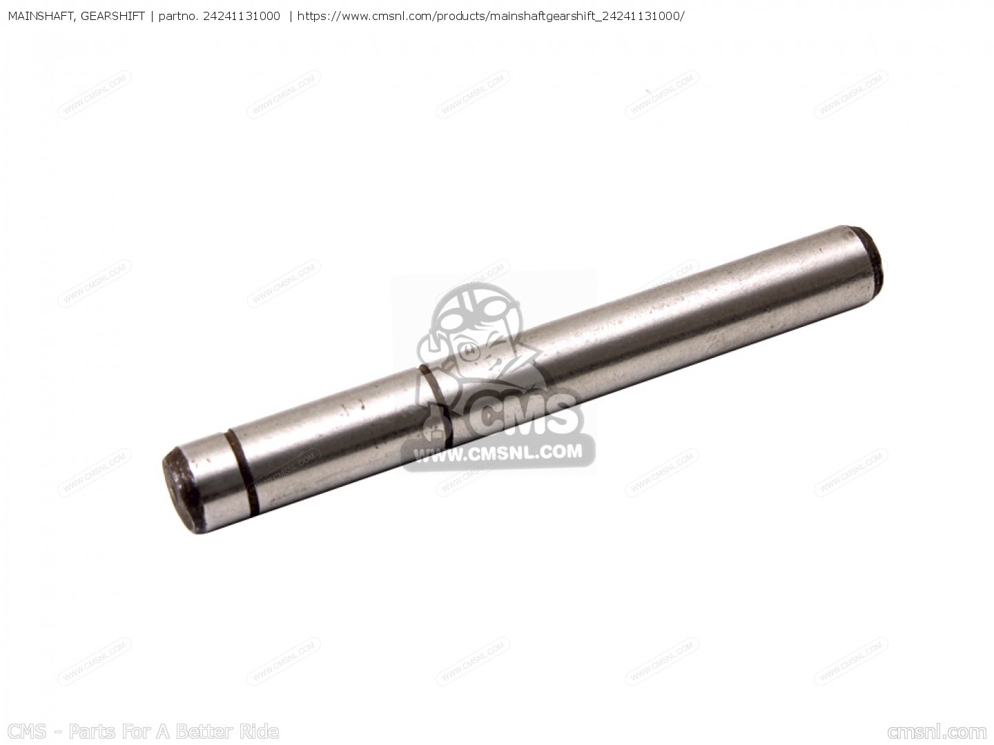 24241131000: Mainshaft, Gearshift Honda - buy the 24241-131-000 at CMSNL