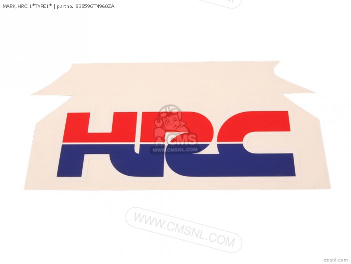 MARK,HRC 1*TYPE1* for Honda - order at CMSNL